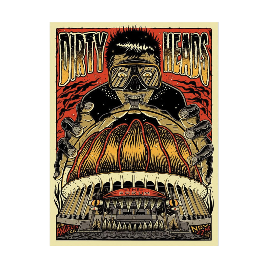 The Forum 11/22/24 Show Poster – Dirty Heads Store