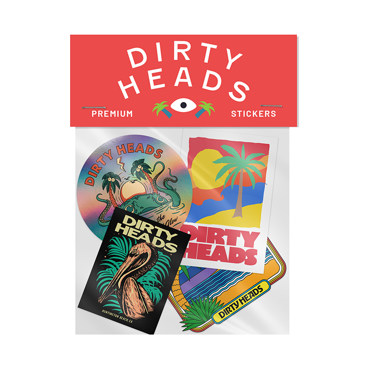 Summer 2024 Sticker Pack – Dirty Heads Store